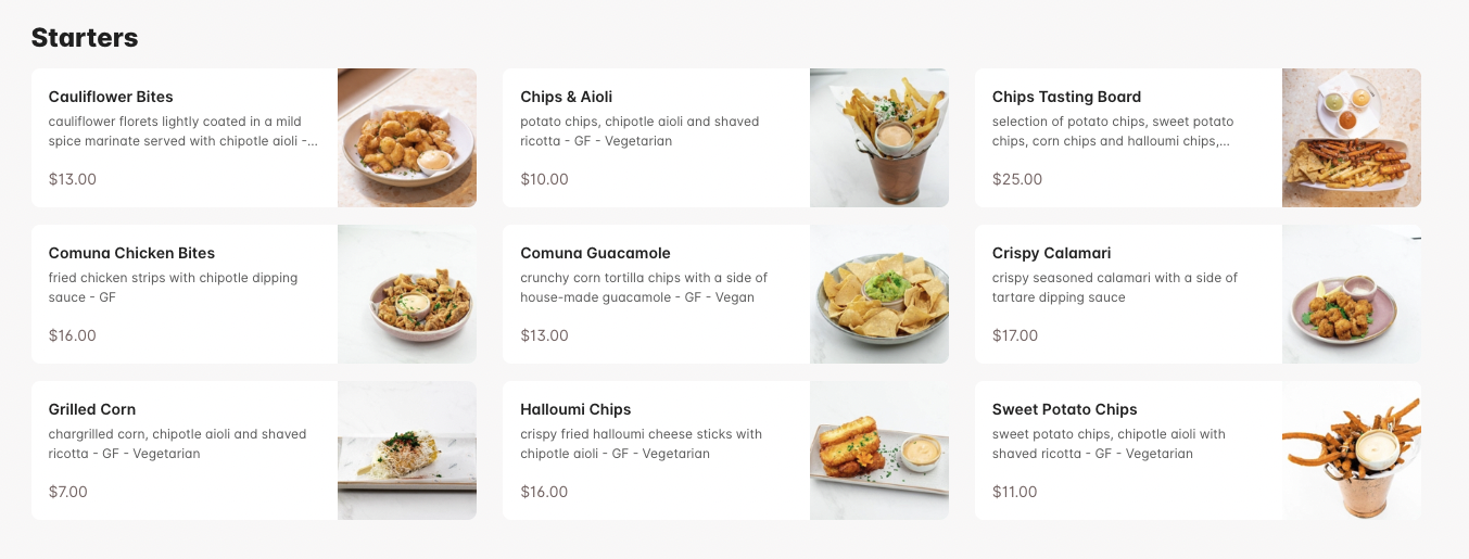 Food photography and why it's important for your online menu